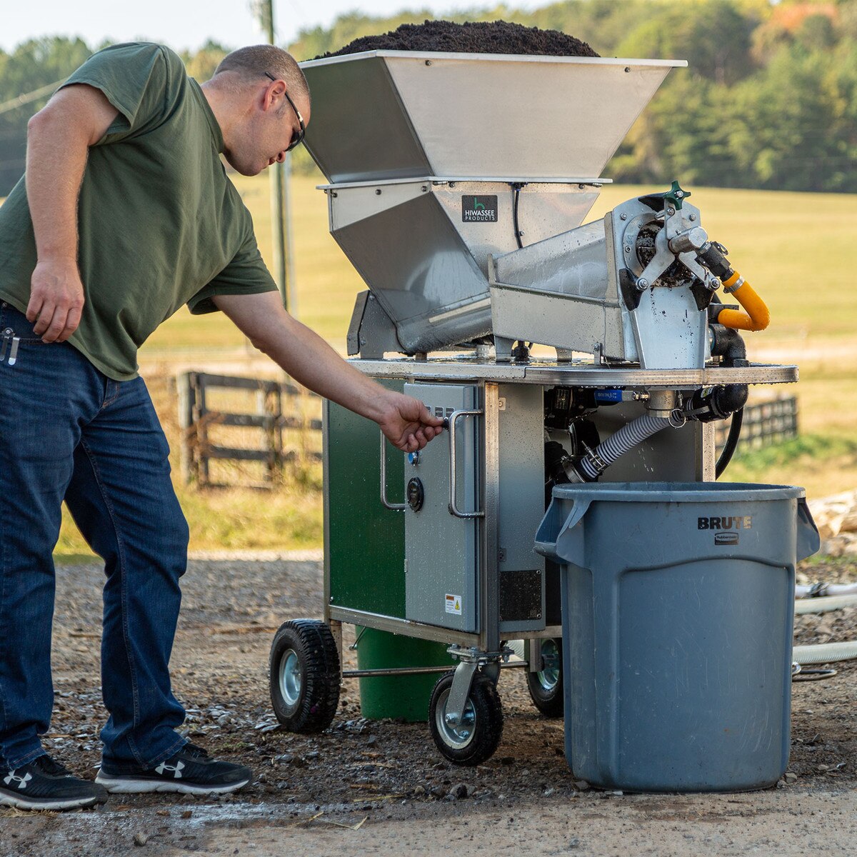 X350 Continuous Flow Compost Extractor | Hiwassee Products